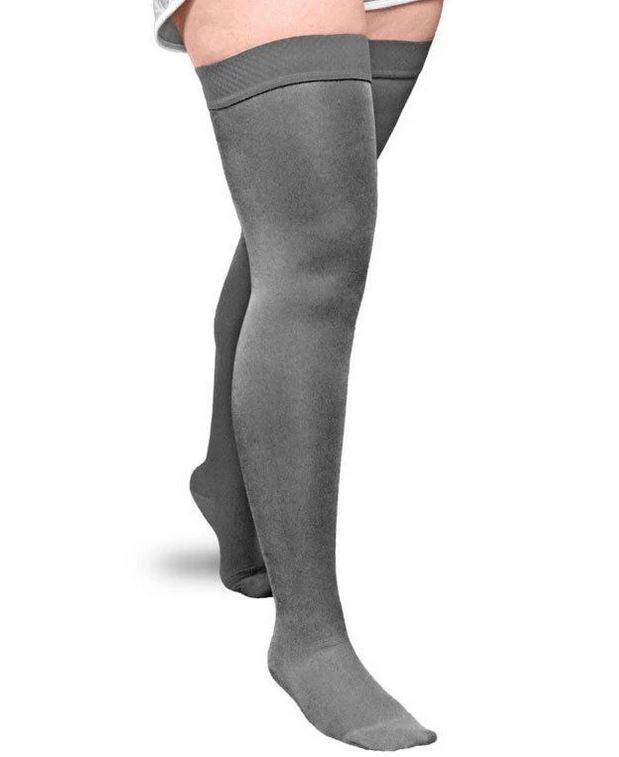 ExoSoft Thigh High Compression Stockings (20-30mmHg) by Solaris (L&R)
