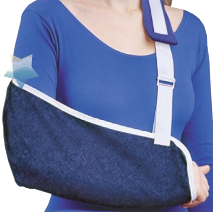 FLA Hospital Grade Denim Cradle Arm Sling