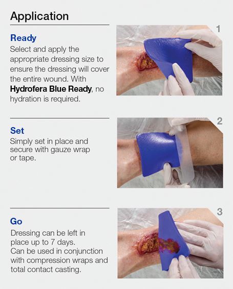 Hydrofera Blue Ready Foam Wound Dressing