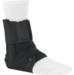 Lace Up Ankle Brace Support with Tibia Strap, Breg
