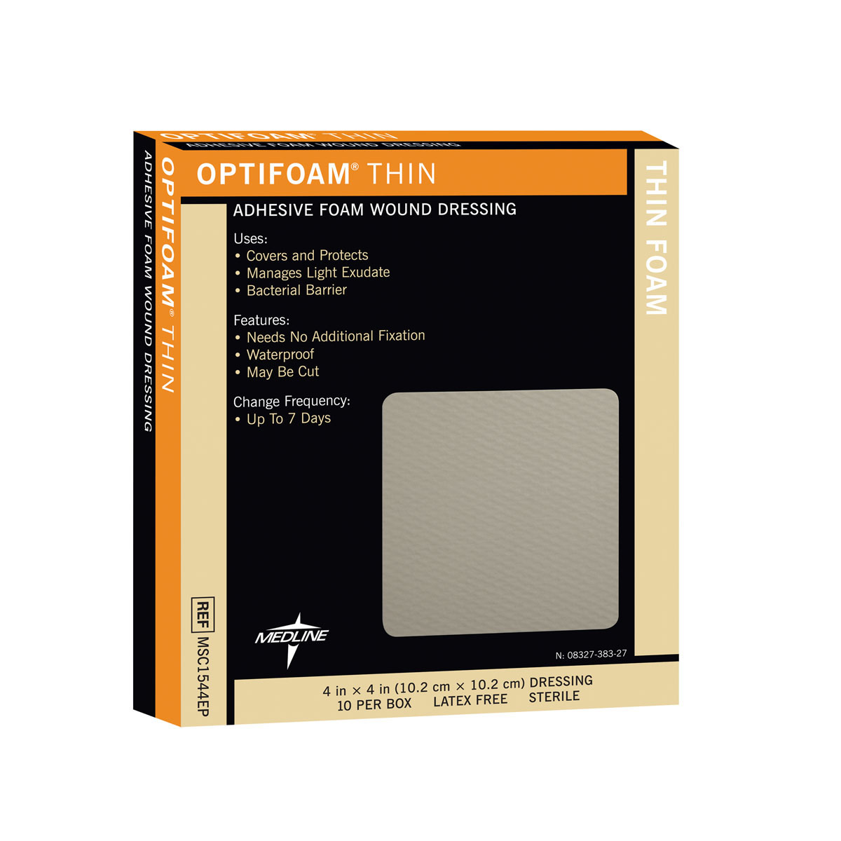 Optifoam Thin Foam Wound Dressings by Medline