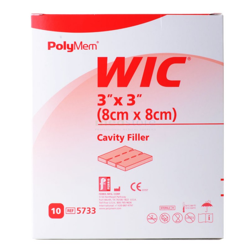 Polymem WIC Cavity Wound Filler Dressing with or w/o Silver
