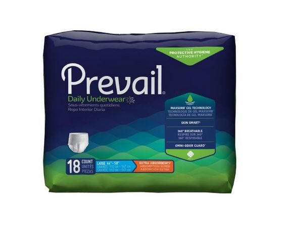 Prevail Underwear Extra Adult Incontinence Protective Underwear