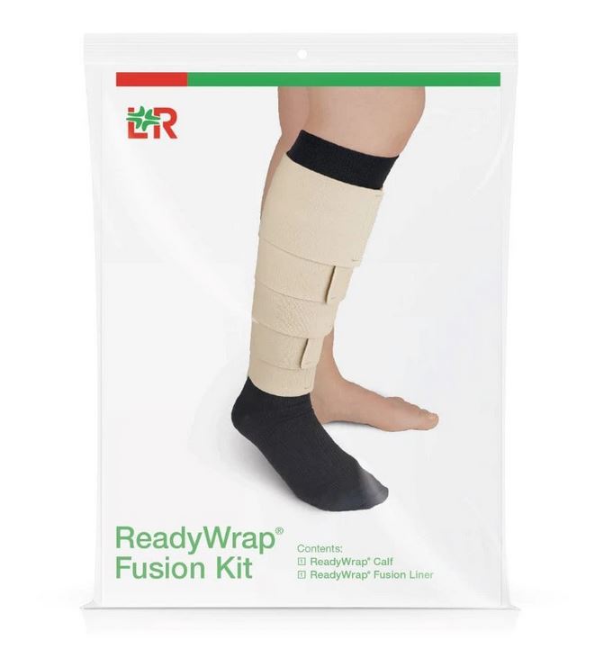ReadyWrap Fusion Kit, Compression Calf Wrap + Liners, by L&R
