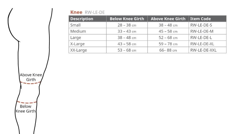 Ready Wrap Knee Compression Wrap, ReadyWrap by L&R