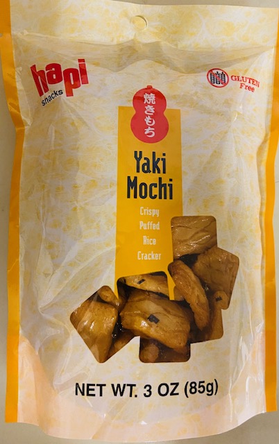Hapi Yaki Mochi Crispy Puffed Rice Cracker