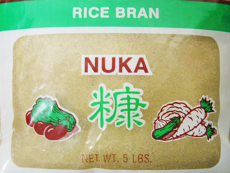 Pickled JFC Wel-Pac Rice Bran NUKA 5 lbs Net Wt.
