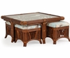 ABCT4S Aruba Coffee Table with Stools
