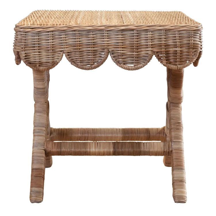 3106 Coco Wicker X Bench
