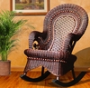 CR Country Wicker Rocking Chair