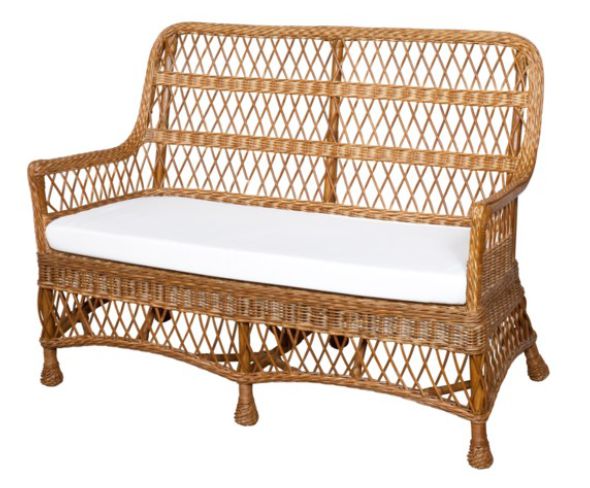 MB7117 Lemonade Wicker Settee