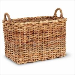 Large Rectangular Rush Basket - Rectangular Baskets