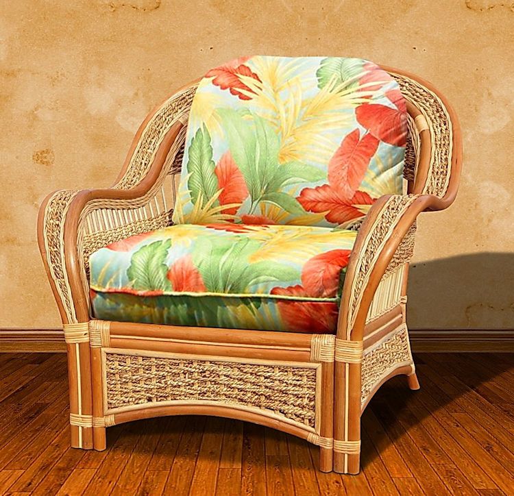 SIAC Spice Island Rattan Arm Chair