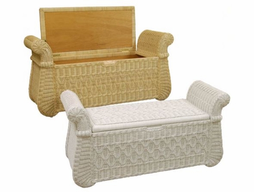 BC49 Wicker Blanket Chest