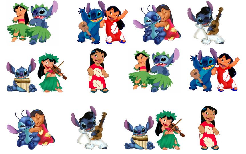 Kitchen D Cor Lilo And Stitch Printable Lilo And Stitch Cupcake ...