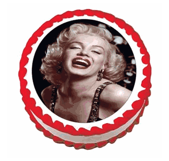 Marilyn Monroe Cake Topper