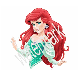 Ariel And Eric Wedding Cake Topper