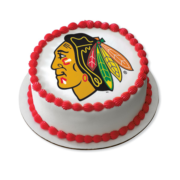 Blackhawks Cake