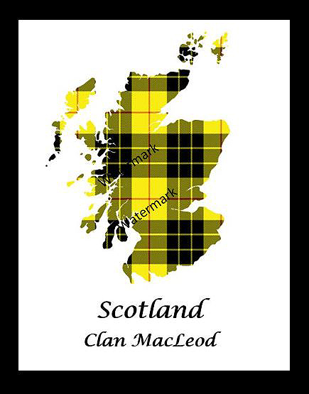 Scottish Clan Map