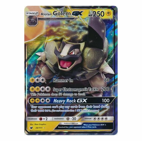 Golem Pokemon Card