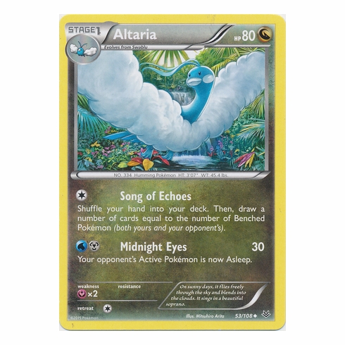 Pokemon Altaria Card