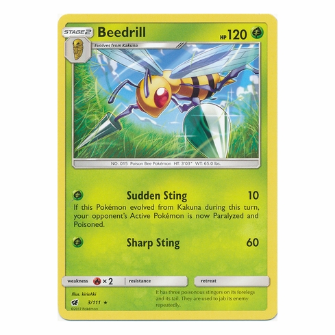 Beedrill Card
