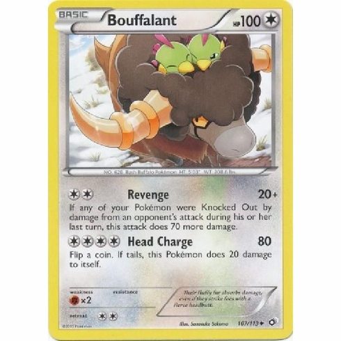 Pokemon Bouffalant Card