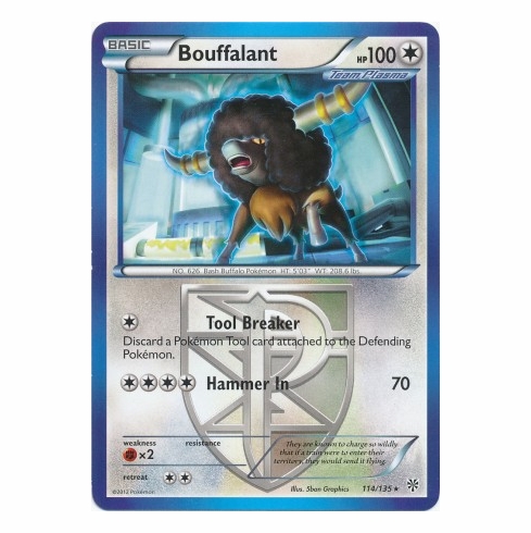 Pokemon Bouffalant Card