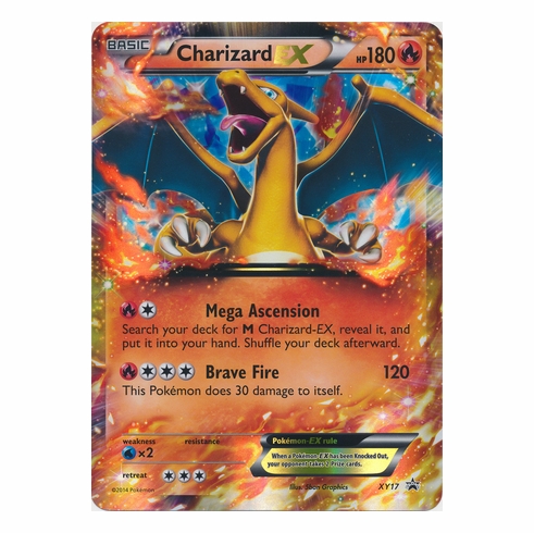 Pokemon Charizard X Card