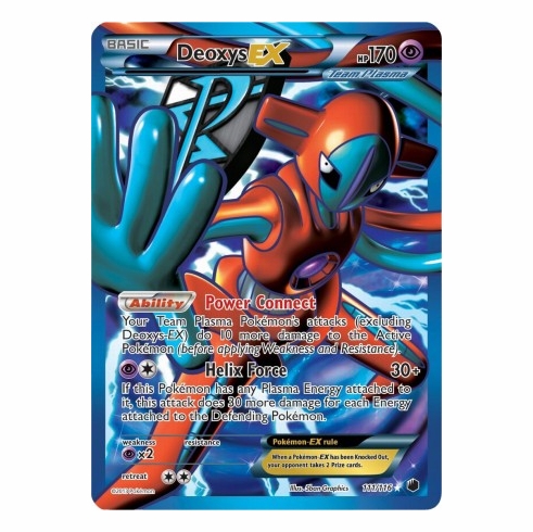 Pokemon Deoxys Ex Card
