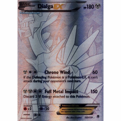 Dialga Ex Card