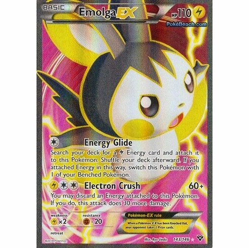 Pokemon Emolga Card