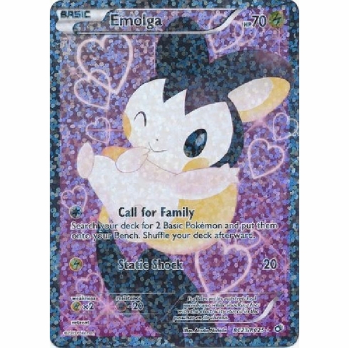 Pokemon Emolga Card