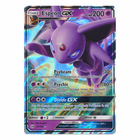 Pokemon Espeon Card