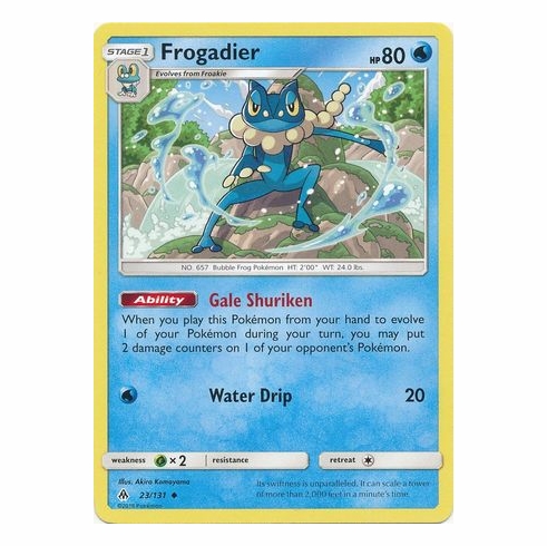 Frogadier Card