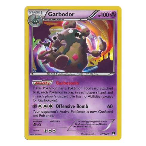 Garbodor Ex Card