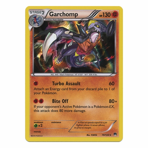 Garchomp Ex Card