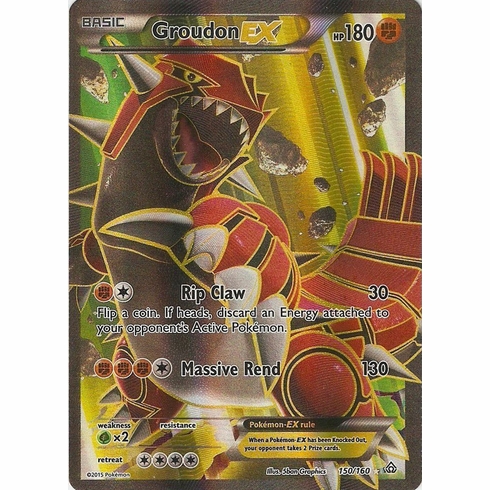 Groudon Pokemon Card