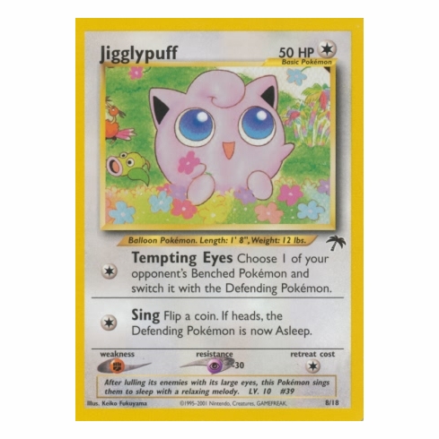 Pokemon Jigglypuff Card