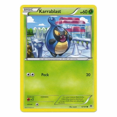 Shiny Karrablast