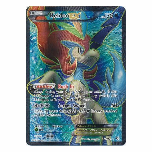 Keldeo Ex Card