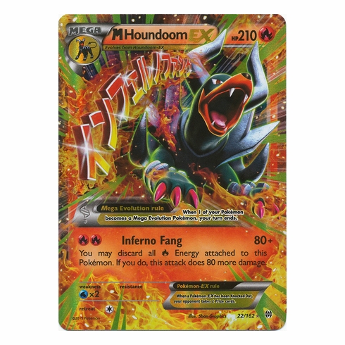 Pokemon Mega Houndoom Card