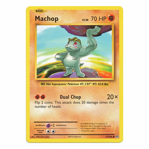 Machop Card