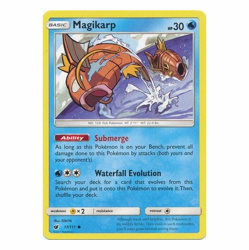 Magikarp Evolution Card