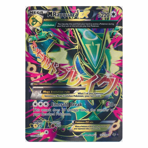 Rayquaza Mega Evolution Card