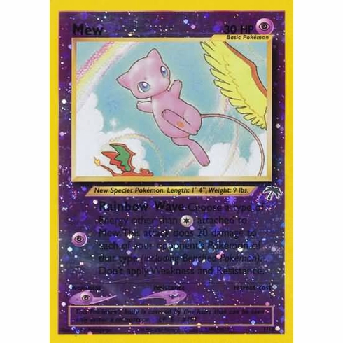 Pokemon Mew Card