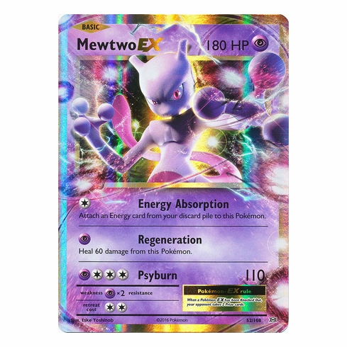 Rare Mewtwo Card