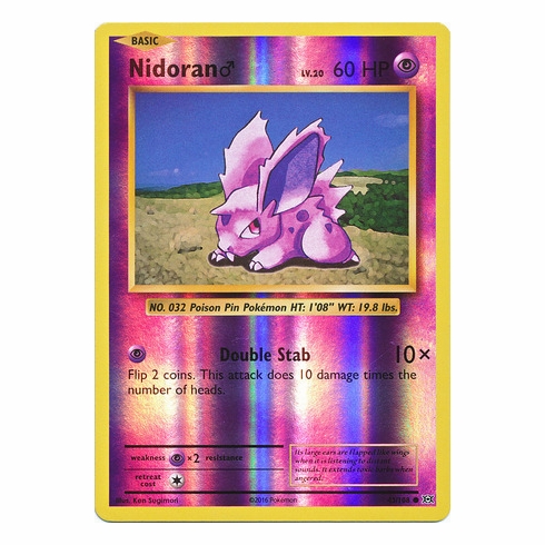Nidoran Pokemon Card