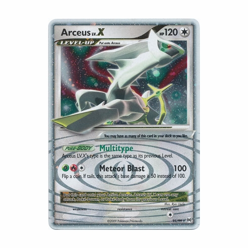Arceus Level 100 Pokemon Card