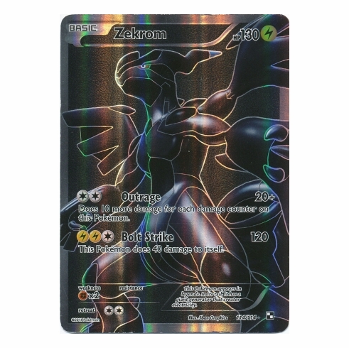 Pokemon Zekrom Card